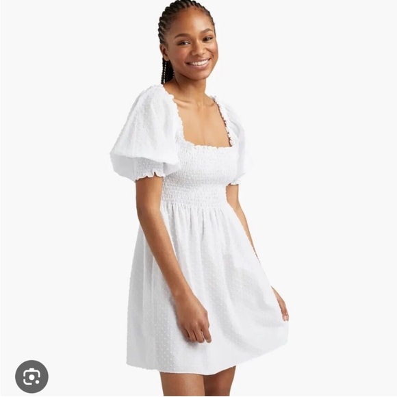 Hill House | Dresses | Hill House Home White Nap Dress Short | Poshmark